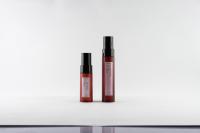 China Multi Color Amber PET Cosmetic Bottles 0.35ml Hot Stamping Surface Treatment for sale