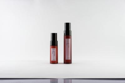 China Multi Color Amber PET Cosmetic Bottles 0.35ml Hot Stamping Surface Treatment for sale