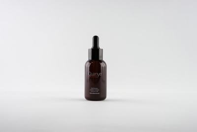 China 200ml Amber Cosmetic Sprayer Dropper Bottle - PET Plastic Personal Care Container with 5.7cm Diameter for sale