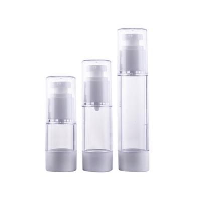 China PET Cosmetic Bottles with Pump 10ml to 150ml Capacity 50mm Diameter for Skin Care Products for sale