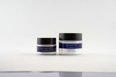 China Professional Empty Cosmetic Cream Jars J008 - PET/ABS Material, 20-500ml Capacity, Custom Colors & Surface Treatments for sale