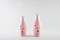 China Small Airless Lotion Pump Bottles 10-150ml Capacity with 0.35ml Discharge Rate and Custom Hot Stamping for sale