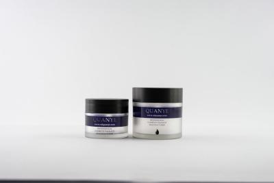 China Hot Stamping Cream Storage Jars , Excellent Design Small Plastic Jars With Lids for sale