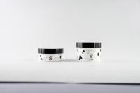 China Round Plastic Cosmetic Jars 50ml High Temperature Resistant Empty Cream Jars with Lids for sale