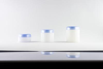 China ABS Plastic Cosmetic Cream Jars 30g 50g with Custom Color and Surface Options for sale