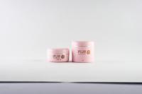 China 60ml 120ml 180ml Pink Plastic Cosmetic Jars for Cream and Lotion Water for sale