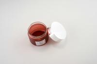 China Customized Color Plastic Cosmetic Jars With Frosted Surface Treatment for sale