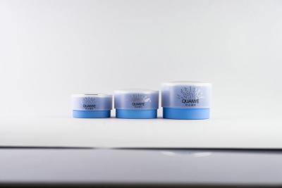China Smooth Surface Plastic Jars with Lids - 50ml to 450ml Capacity, PET/PP Materials, Custom Colors & ISO9001 Certified for sale