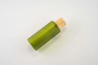 China 150ml 200ml PET Airless Cosmetic Bottles 24/410 Neck Round Shape Custom Color for sale
