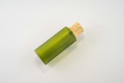 China 150ml 200ml PET Airless Cosmetic Bottles 24/410 Neck Round Shape Custom Color for sale