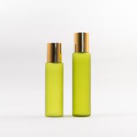 China Natural Green 120ml 150ml 200ml Airless Pump Container With Crown Cap for sale