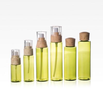 China 500ml PET Plastic Cosmetic Bottles with Pump Cap - Custom Colors, 10,000 MOQ, 25-35 Day Lead Time for sale