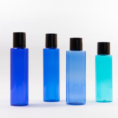 China Cylinder Round 120ml 150ml Plastic Cosmetic Bottles for sale