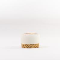 China Face Cream 15ml 30ml 50ml Plastic Cosmetic Jars Coated Surface for sale
