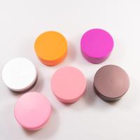 China 50ml 100ml 200ml Thick Single Wall PET Plastic Jars With Lid for sale