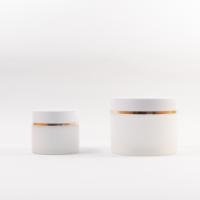 China Customized Color Design 60ml 150ml 200ml 300ml Wide Mouth Double Wall Plastic Jars with Aluminum Lids for sale