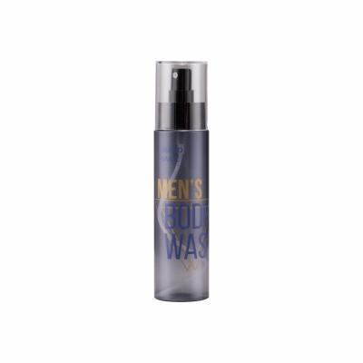 China ODM Cylinder 120ml 150ml Plastic Cosmetic Bottles With Sprayer for sale