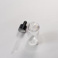 China Clear Dropper Essential Oil 30ml Plastic Cosmetic Bottles for sale