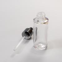 China Clear Dropper Essential Oil 30ml Plastic Cosmetic Bottles for sale