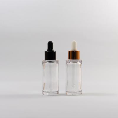 China Clear Dropper Essential Oil 30ml Plastic Cosmetic Bottles for sale