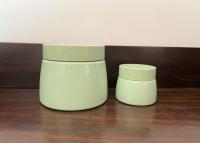 China Customized Green 250g Plastic Bottle Jar With Disc for sale