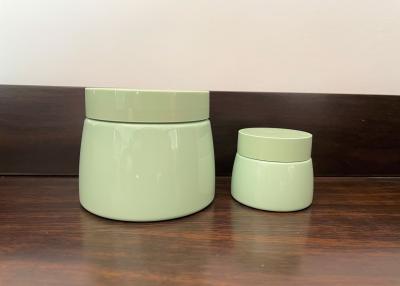 China Customized Green 250g Plastic Bottle Jar With Disc for sale
