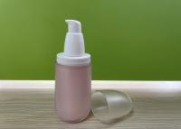 China 50ml Doube Wall Plastic Cosmetic Bottles With Lotion Pump Cap for sale