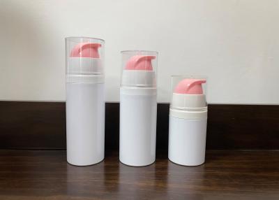 China SGS Plastic Airless Cosmetic Bottles 50ml 80ml 100ml AS Material Cream Containers for sale