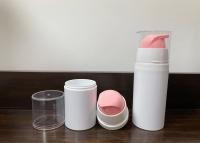 China SGS Plastic Airless Cosmetic Bottles 50ml 80ml 100ml AS Material Cream Containers for sale