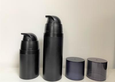 China AS Material Airless Foundation Pump Bottle 50ml 80ml 100ml Empty Containers with Snap-on Sealing for sale
