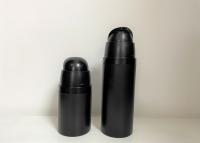 China AS Material Airless Foundation Pump Bottle 50ml 80ml 100ml Empty Containers with Snap-on Sealing for sale