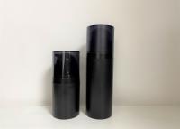 China AS Material Airless Foundation Pump Bottle 50ml 80ml 100ml Empty Containers with Snap-on Sealing for sale
