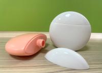 China 50ml Round HDPE Plastic Bottle For Outdoor Sunscreen Cream for sale