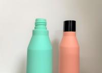 China Green 150ml HDPE Plastic Cosmetic Bottles With Screw Cap for sale