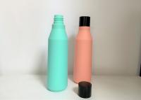 China Green 150ml HDPE Plastic Cosmetic Bottles With Screw Cap for sale