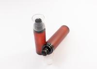 China SAN 80ml Airless Pump Cosmetic Bottle Round Shape Cylinder Container with Custom OEM Options for sale