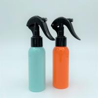 China Boston Round Plastic Empty Mist Spray Bottle 3 Oz 5oz 10oz With Triggers for sale