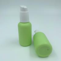 China 1.5oz 50ml Capacity PET Small Plastic Pump Bottles For Serum Essence for sale