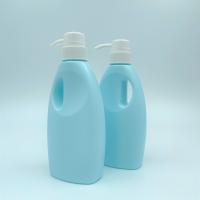 China 350ml HDPE Plastic Cosmetic Bottle with PP Pump for Shampoo Hand Wash Personal Care for sale
