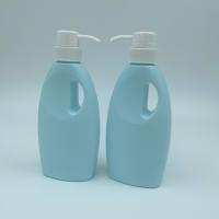 China 350ml HDPE Plastic Cosmetic Bottle with PP Pump for Shampoo Hand Wash Personal Care for sale