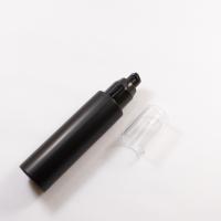 China Black 2.7oz 3.38oz Plastic Lotion Bottle For Cosmetic Packaging for sale
