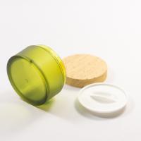 China PCR Eco-Friendly Plastic Cosmetic Jars with Lids - 15,000pcs MOQ Thick Single Wall Construction for sale