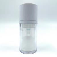 China 15ml 50ml Transparent Cream Oil Airless Pump Bottle for sale