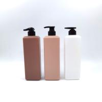 China 500ml 600ml HDPE Plastic Cosmetic Bottles for Shampoo Personal Care for sale