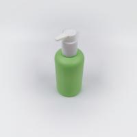 China Silk Printing 110ml 240ml PET Plastic Bottle With White Pump for sale