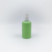 China Silk Printing 110ml 240ml PET Plastic Bottle With White Pump for sale