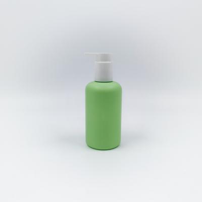 China Silk Printing 110ml 240ml PET Plastic Bottle With White Pump for sale