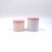 China Silk Printing PP PS Plastic Cosmetic Jars 60ml 120ml 180ml for sale