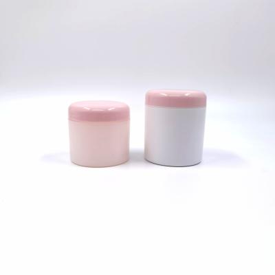 China Silk Printing PP PS Plastic Cosmetic Jars 60ml 120ml 180ml for sale