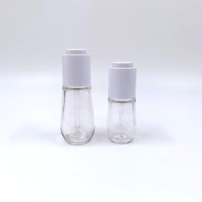 China 30ml 50ml PET Thick Wall Serum Bottle with Dropper for Skincare Cosmetics for sale